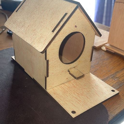 🐦 Casa Pajaro pequeño・ DXF File for CNC machining - Laser cutting・Cults