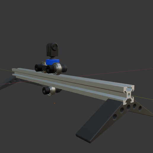 STL file gopro mini slider with ball joint 📷 ・Template to download and ...