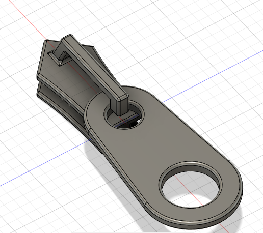 Archivo 3D Zipper Low-poly 3D Model 🤐 ・Idea de impresión 3D para ...