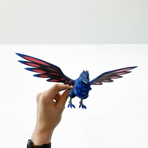 🐉 Corvinight Gigantamax - Pokemon・Free STL File for ・Cults