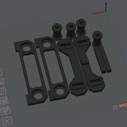 🪢 Filament Spool Base with rollers・ 3MF File for 3D printing・Cults