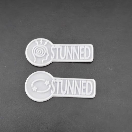 🎲 Stunned Status Token for Riftbound・ STL File for 3D printing・Cults