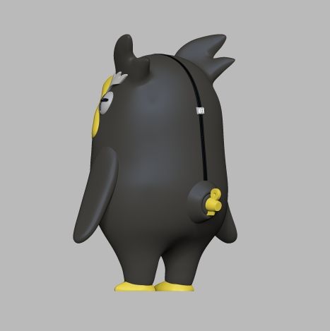 STL file Penguinboo BANGBOO ZENLESS ZONE ZERO 💤 ・3D print design to ...