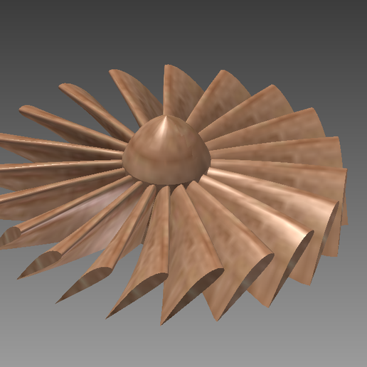 Free STL file Aerodynamic fan blade assembly 🚁 ・3D printable model to ...