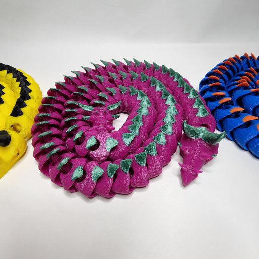 🐍 Flexi Snake v2 - SUPER FLEXIBLE 3D PRINTED SNAKE・Archivo STL Gratis ...