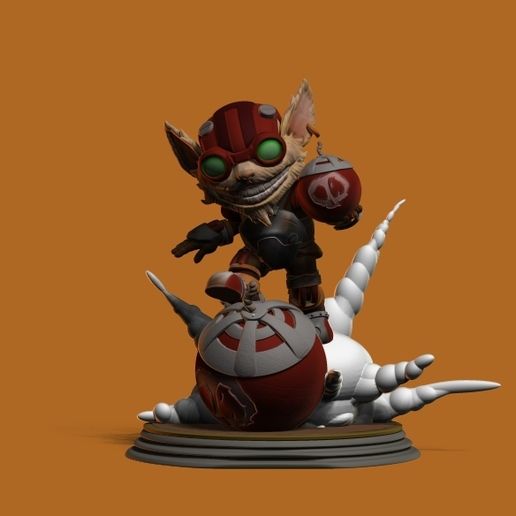 STL file ZIGGS League of Legends 👾 ・3D printing design to download・Cults
