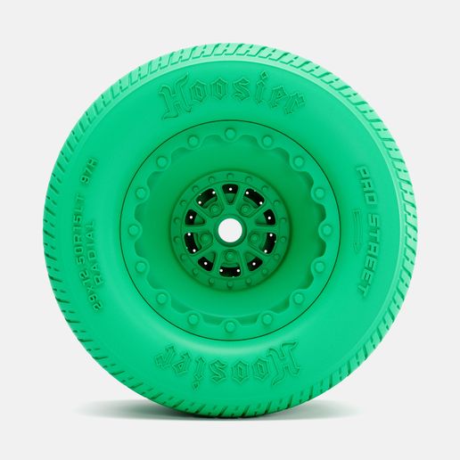 STL file 1/24 Scale, 15x10 Sander 752 Wheel, Hoosier Pro Street Tire ...