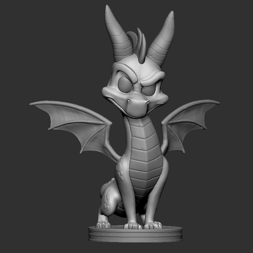 🐉 Spyro The Dragon・ STL File for 3D printing・Cults