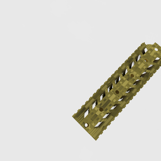 Download Stl File Airsoft M4 Handguard • 3d Printer Template ・ Cults