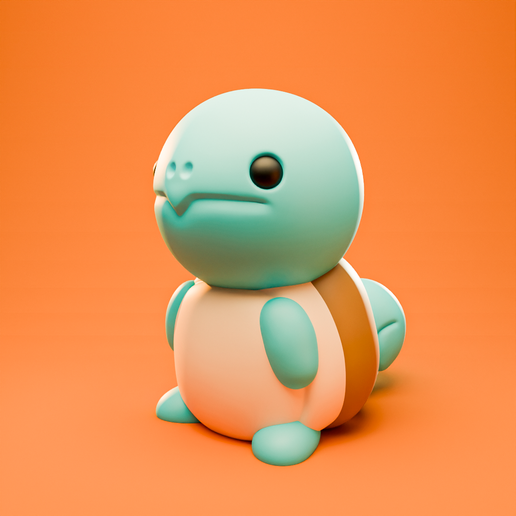 STL file Squirtle PokeNots / Pokemon 🐉 ・3D printer design to download・Cults