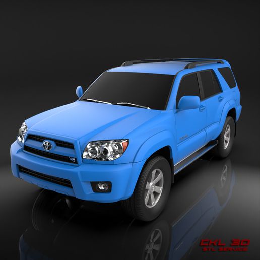 Archivo STL Toyota 4Runner 2005 STL 🚗 ・Objeto de impresión 3D para ...