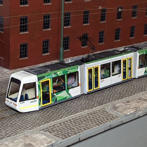 🚋 Melbourne C1 class Tram H0・ STL File for 3D printing・Cults