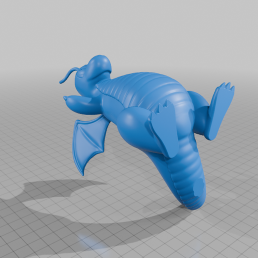 STL file Pokemon Dragonite No. 0149 Evolutionary Combo Line 🐉 ・Model to ...