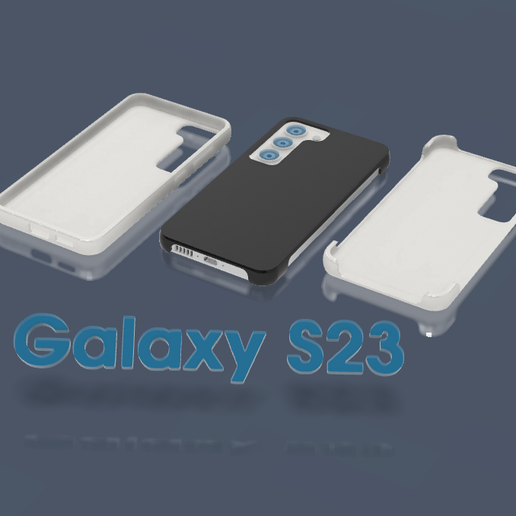 Samsung Galaxy s23 case (two designs)・ STL File for ・Cults