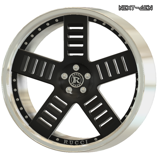 🧑‍🏭 Next-Gen Rim - Rucci Forged "Cinque" - Real Rims for Scale Model ...