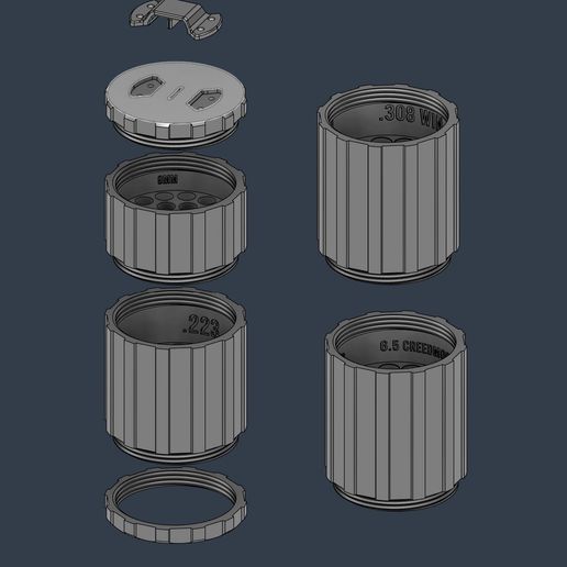 🥫 AMMO CAN V2・ 3D File for 3D printing・Cults