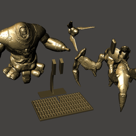 STL file QUAKE 4 MAKRON modular ultra-high Detailed STL model for 3D ...