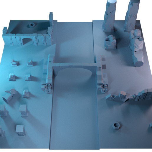 🎲 Mines of Moria - Scatter Terrain Collection - LOTR - MESBG・ STL File ...