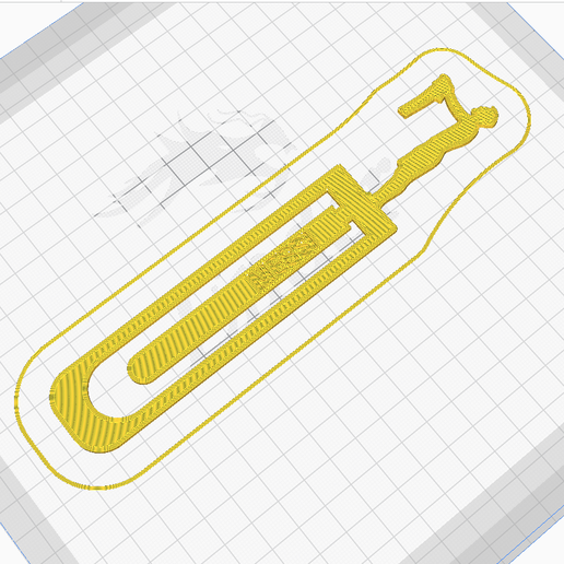 STL file Messi 2 BOOKMARK / BOOKMARK / MARK-PAGE MARKER 🔖 ・3D print ...