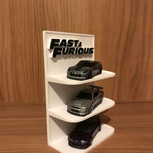 Free STL file HOTWHEELS FAST AND FURIOUS 3X SHELF 🧸 ・3D printable ...