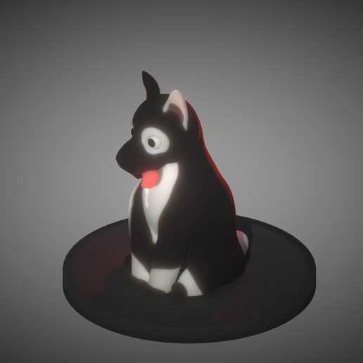 OBJ file A cute chibi Dog made in Nomad Sculpts 🐕 ・3D print design to ...