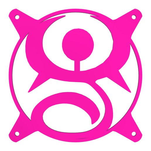 FairyTail Phantom Lord Guild - Custom 120mm Fan Grill Face Plate Cover ...
