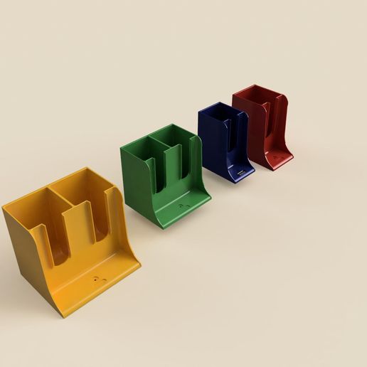 🧑‍🔧 Impact And Drill Wall Mounted Holders Organizers・ STL File for ・Cults