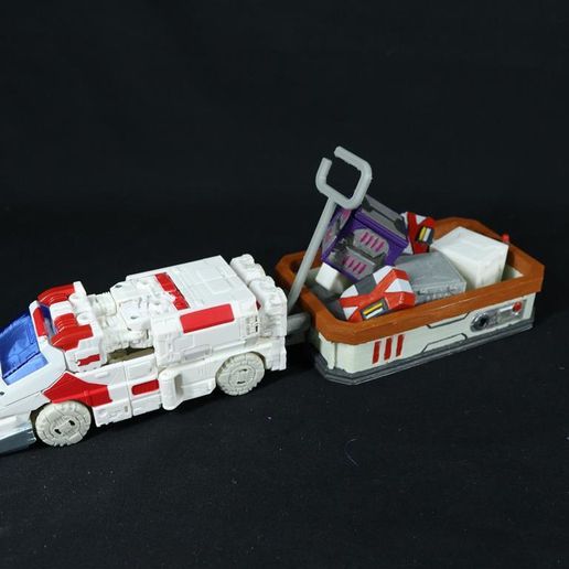 🤖 Ratchet's Wagon and Crate from Netflix WFC Siege・ 3D File for ・Cults