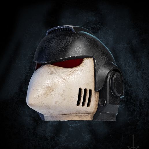 🛰 Space Raven Helmet, Beaky Marine・ 3D File for 3D printing・Cults