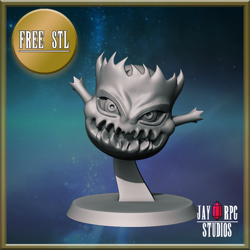 免费 STL 文件 Bomb - Final Fantasy - Fire Elemental [PRE-SUPPORTED] 💣 ・可下载 ...