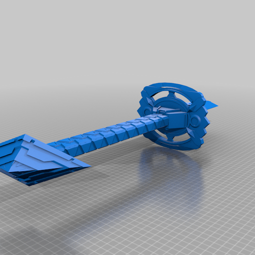 🤖 Gerbera Straight ( Astray red Katana)・Free 3D File for ・Cults
