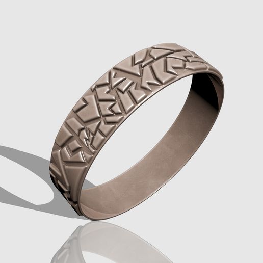 💒 geometric shapes bracelet・Free STL File for 3D printing・Cults
