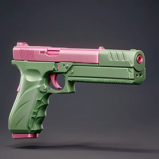 STL file Glock Pistol - STL Printable 🔫 ・3D print design to download・Cults