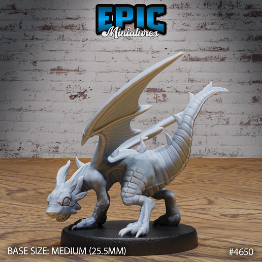 🐉 Light Dragon Wyrmling Stand ‧ DnD Miniature ‧ Tabletop Miniatures ...