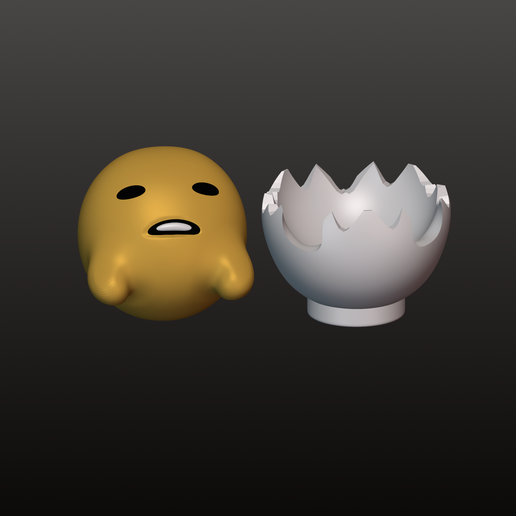 🎨 sanrio funko pop gudetama・ STL File for 3D printing・Cults