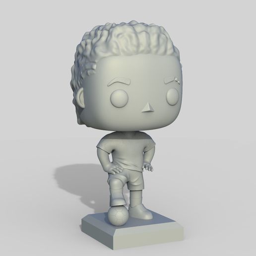 STL file Vinicius Jr. Funko 👾 ・Model to download and 3D print・Cults