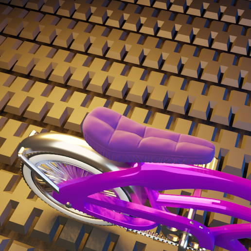 Archivo STL LOWRIDER BIKE III - 20aug22・Objeto imprimible en 3D para descargar・Cults