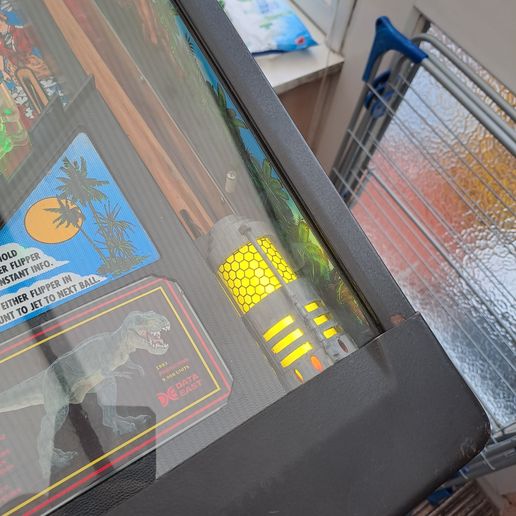 Free STL file Data East Jurrasic Pinball Pinball Shooter Mod 🎲 ・3D ...