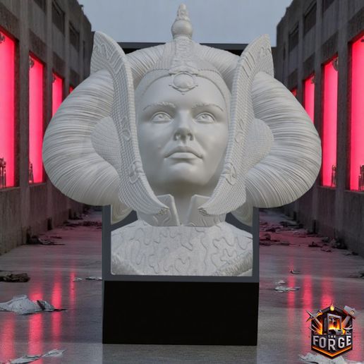 ⭐ Star Wars - Padme Amidala Queen (Book Nook)・ 3D File for 3D printing ...