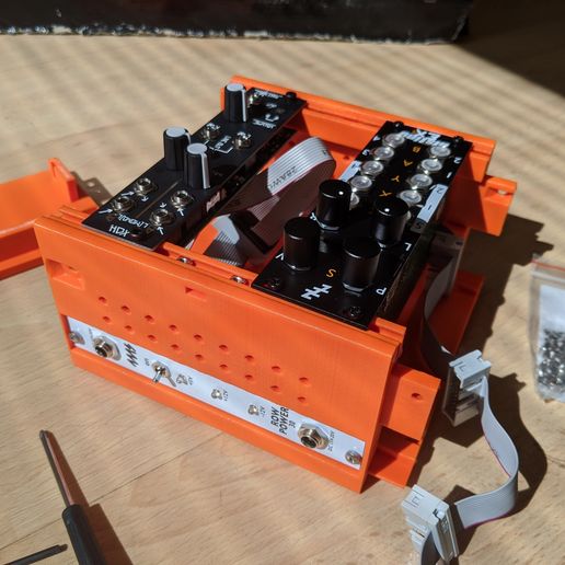 🎵 Expandable Eurorack Case Blocks・ STL File for 3D printing・Cults