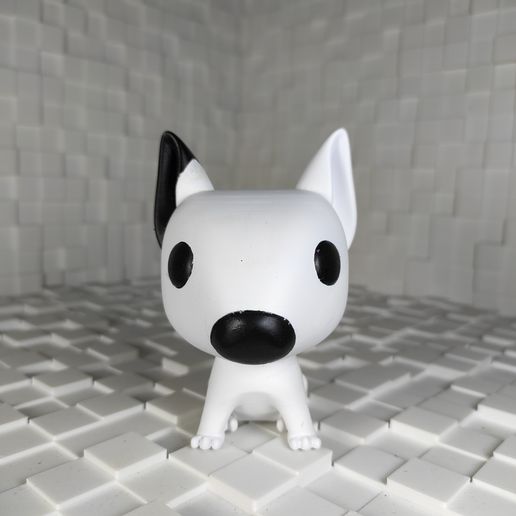 🐂 Funko Bull Terrier・ 3D File for 3D printing・Cults