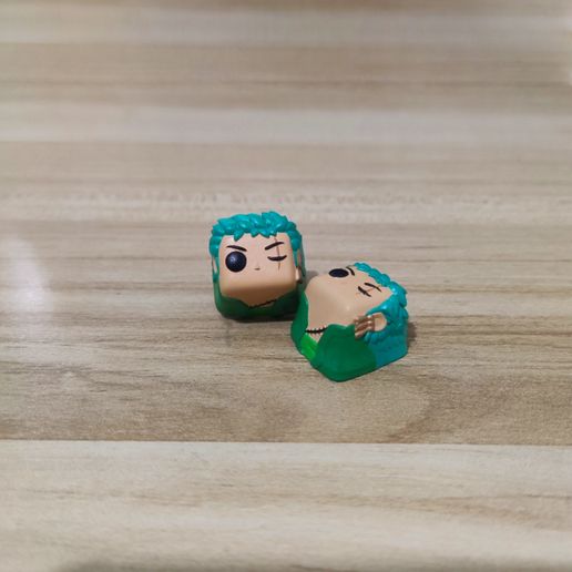 ⌨️ Roronoa Zoro - Onepiece keycap for Mechanical Keyboard with Cherry ...