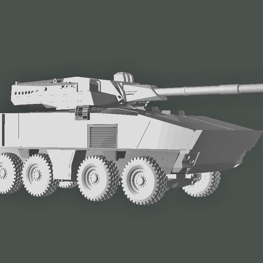 🪖 Arma 2 8x8 ctcv 105・ STL File for 3D printing・Cults