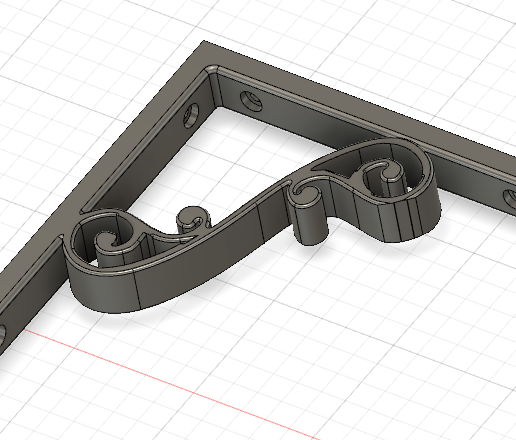 STL file Equerre volute 🪑 ・Model to download and 3D print・Cults