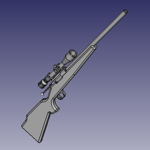 STL file M40 SNIPER RIFLE PROP GUN DIORAMA PROTOTYPE CONCEPT 🔫 ・3D ...