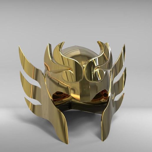 ♎ Libra Armor Helmet // Libra myth cloth helmet・ STL File for ・Cults