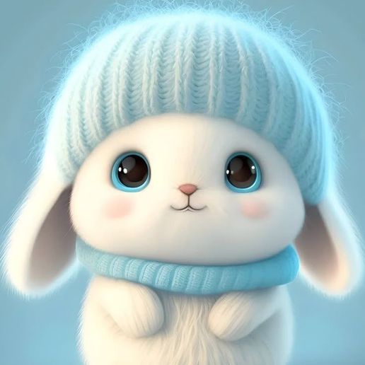 🐇 cute lovely bunny - rabbit・ STL File for 3D printing・Cults
