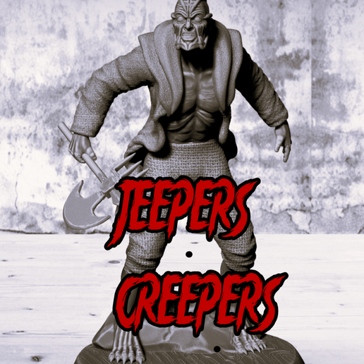 👽 Jeepers Creepers miniature / alien / alien devil / demon 3D printable ...