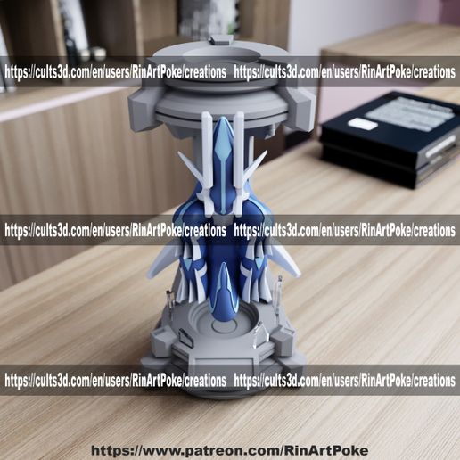 🥼 Dialga in the lab from pokemon・ STL File for 3D printing・Cults