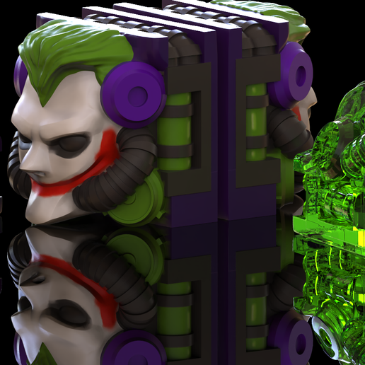 🤡 Clown Prince of Crime Keycap・ STL File for 3D printing・Cults